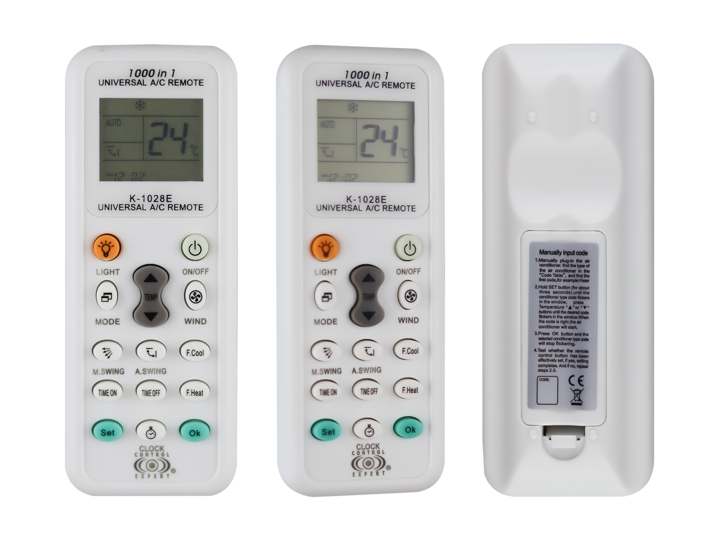 Control Universal Para Aire Acondicionado 1000 en 1 – Control Expert MX