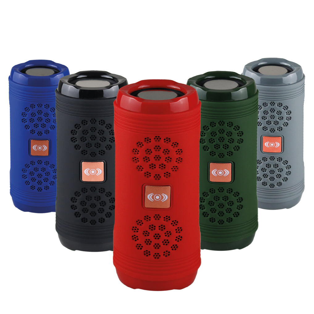 Bocina Bluetooth con USB, Auxiliar, Memoria SD y Radio FM – Varios Col ...